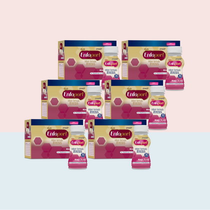 Enfamil Enfaport Infant Formula, Ready To Use Liquid, 6 Oz Case of 24 ...