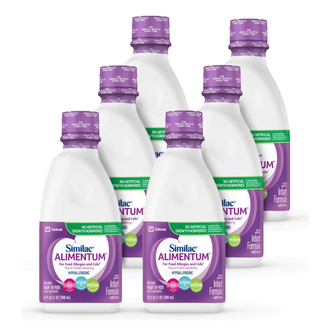 Similac Alimentum Infant Formula Ready-to-Feed (6-32 oz) Case of 6 ...