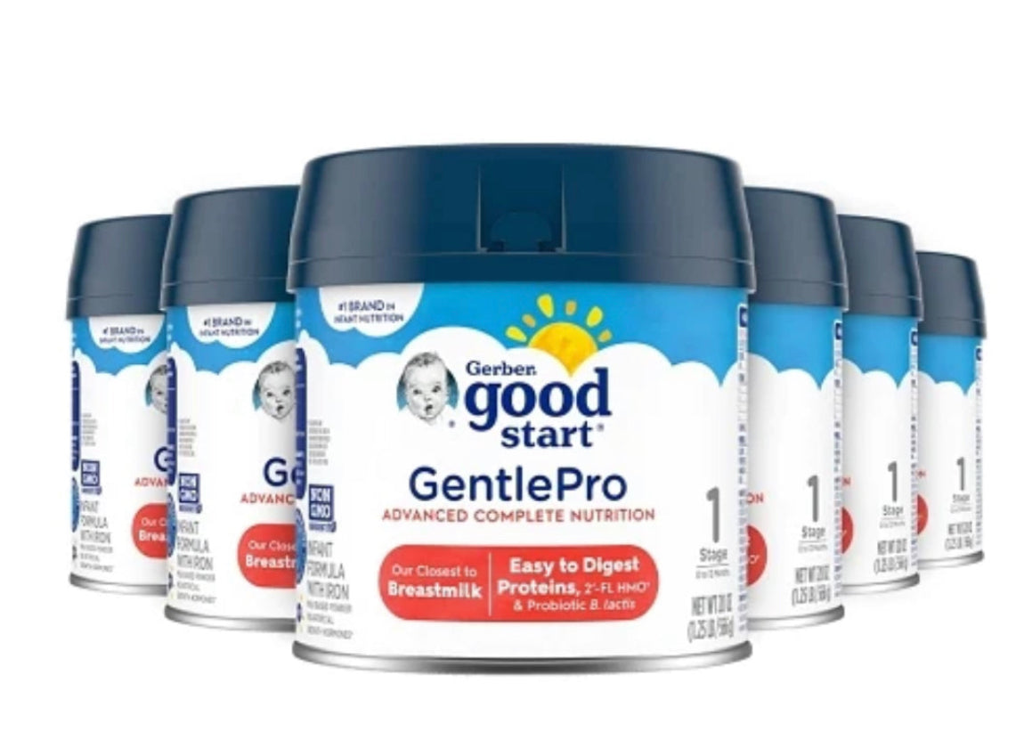 Gerber Good Start GentlePro non-GMO (20 Oz) Case of 6 – Babies Nutrition