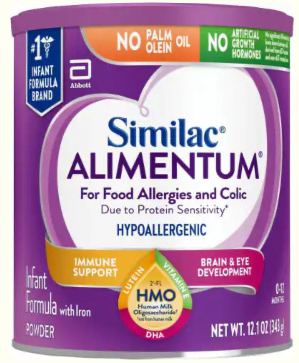 Similac Alimentum Infant Formula with Iron Powder, 12.1 oz Can – Babies ...